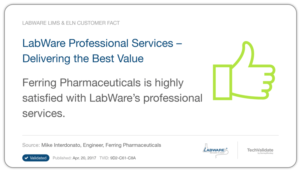 LabWare Customer Care Program